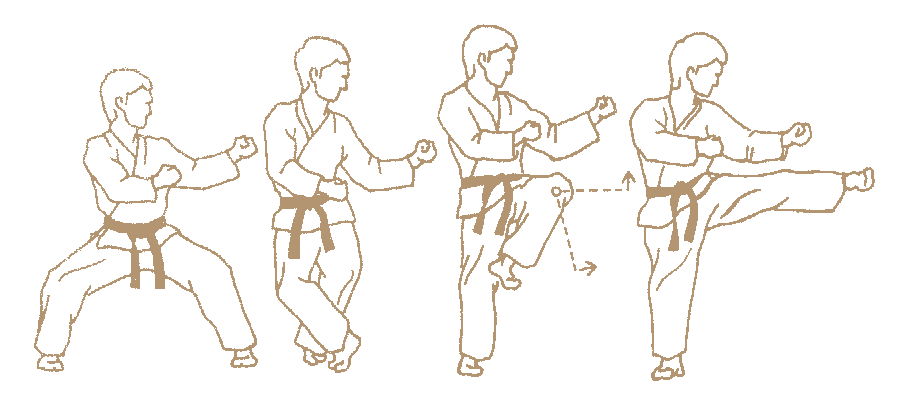 2 Ways of a Karate Kick